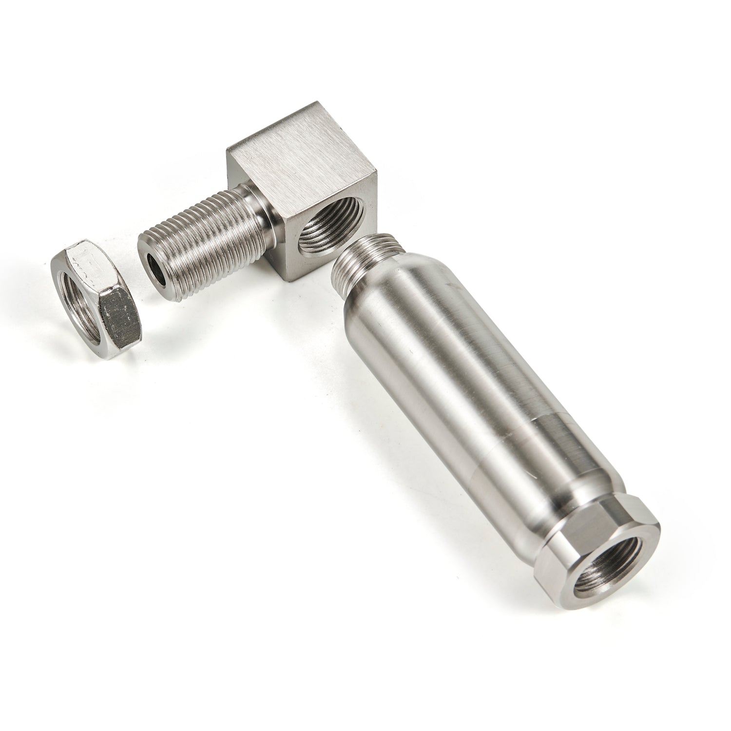 M18 X 1.5 O2 Oxygen Sensor Angled Extender Spacer 90 Degree 02 Extensi – VelocityTitan