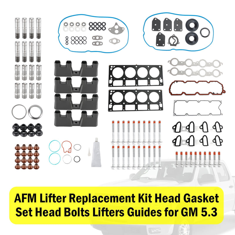 2005-2006 Isuzu Ascender 5.3L V8 OHV 16 Valve AFM Lifter Replacement K ...