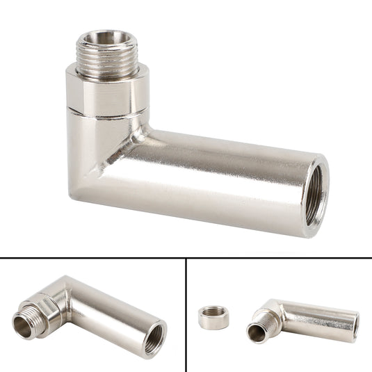 90 Degree M18 X 1.5 Angled O2 Sensor Extender Spacer Oxygen Bung Exten ...