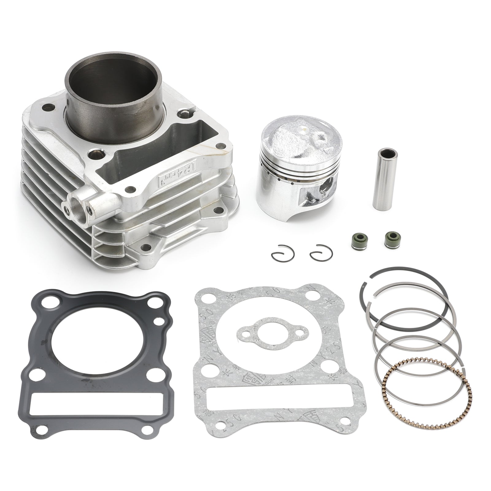 125cc Cylinder Piston Top End Kit for Suzuki DR-Z125 2003-2019 DR-Z125 ...