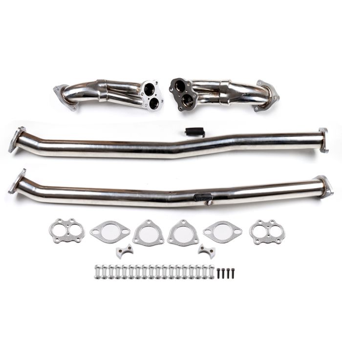 1990-1996 Nissan 300ZX Z32 Turbo 3.0L Stainless Steel Exhaust Downpipe ...