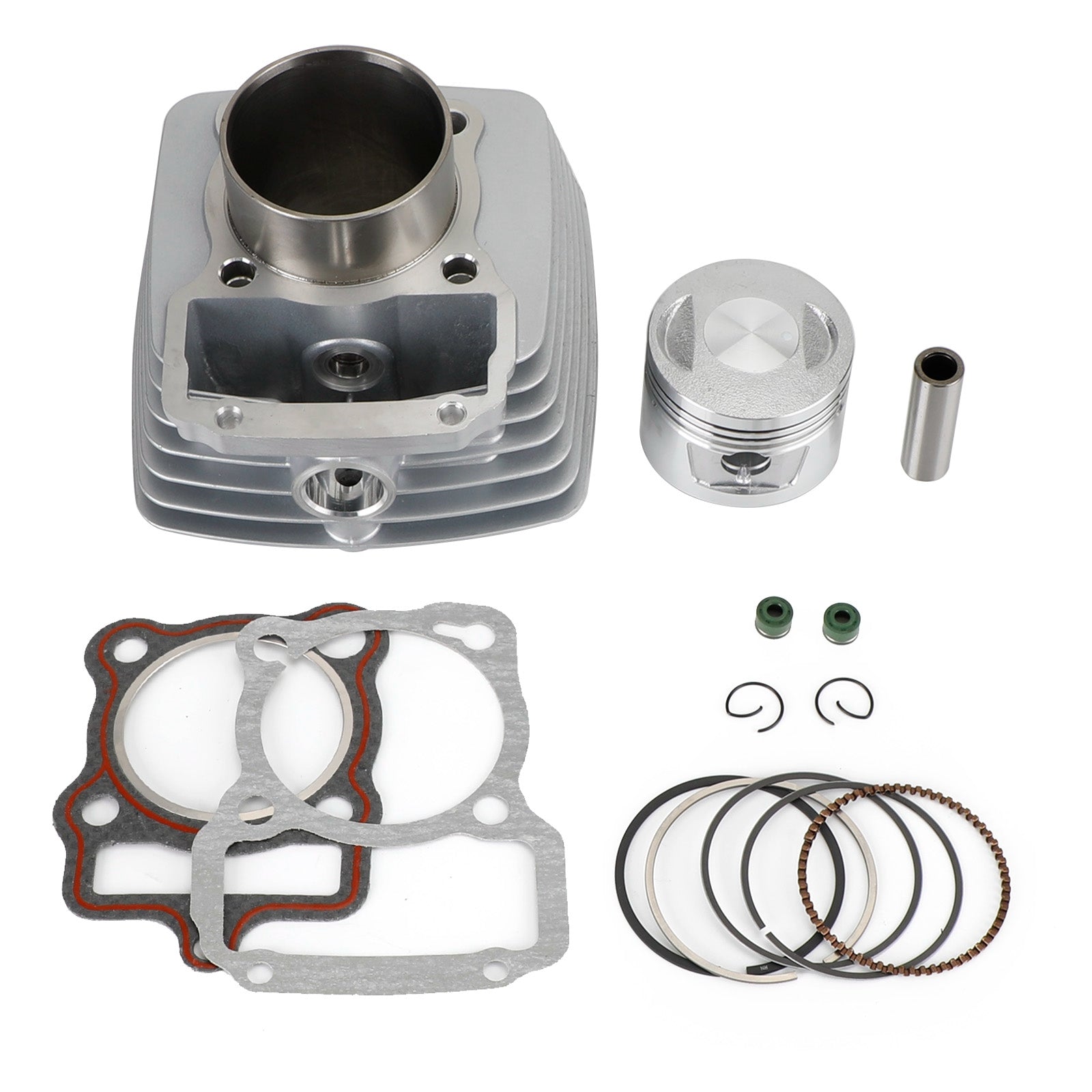150cc 62mm Big Bore Cylinder Kit CG125 CG150 125cc 156FMI 162FMJ ATV M ...