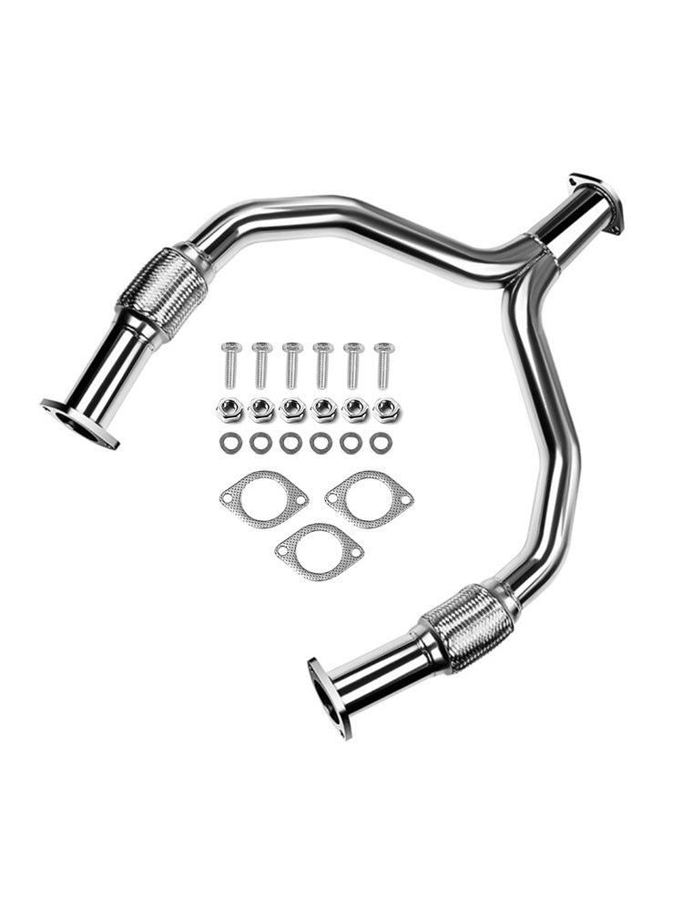 2009-2016 Nissan 370Z 3.7L Stainless Steel Y-Pipe Exhaust Pipe Kit ...