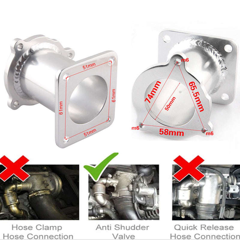 EGR Delete Blanking Blank Kit for BMW M47N2 M57N2 Engine E60 E61 E70 E ...