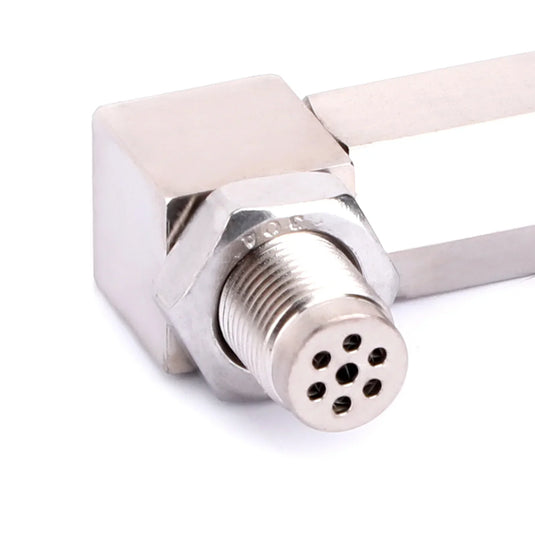 90 Degree O2 Oxygen Sensor Spacer Engine Light CEL Check Bung Mini ...