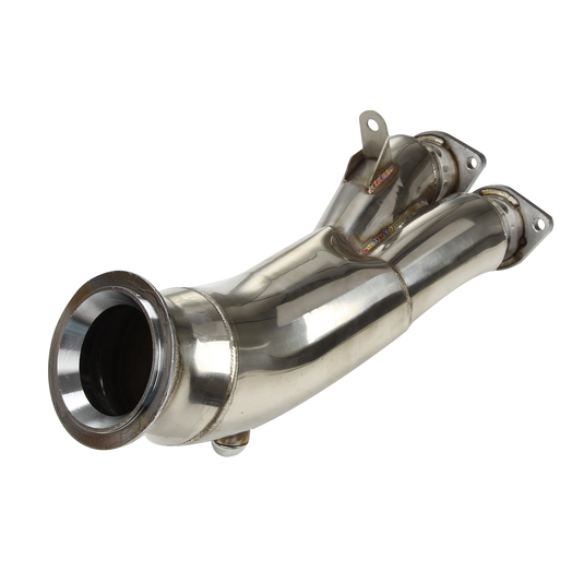 Exhaust Downpipe for BMW E82 E88 E90 E92 135i 335i N55 11-12 Single Tu ...